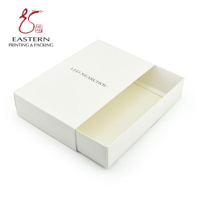 China Sliding Matte Lamination Cosmetic Packaging Paper Box Customized Logo for sale