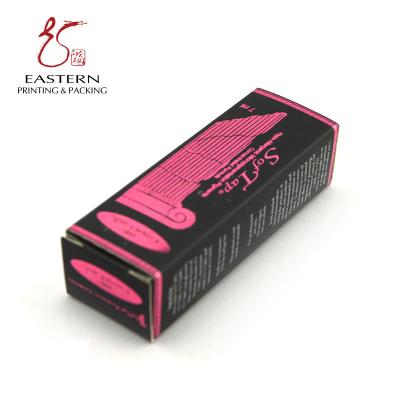 China Custom CMYK Foil Stamping Cosmetic Paper Box Packaging for Nail Polish 7x3x2 cm for sale