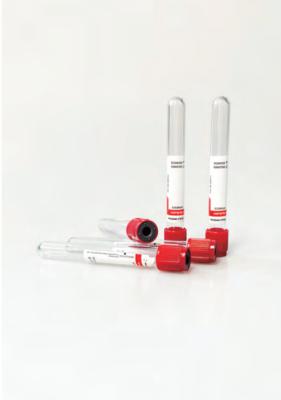 China 3.5-10ml Vacuum Blood Collection Tube with Silica Clot Activator for 10-30 Minute Coagulation for sale