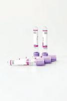 China 1-10ml K3EDTA Vacuum Blood Collection Tube for Hematology Testing with PET/Glass Construction for sale