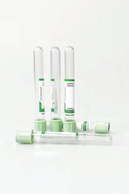 China 2-10ml Lithium Heparin Blood Collection Tubes for Plasma Analysis in PET or Glass with 1300g Centrifugation for sale