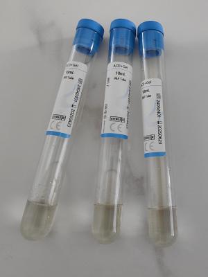 China Disposable Vacuum Blood Collection PRP Tube with ACD+GEL Anticoagulant for DNA Testing and Hematology for sale