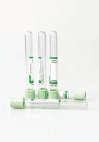 China Sodium Heparin Blood Collection Tube 5mL PET Glass for Plasma Analysis for sale
