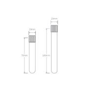 China EDTA NaF Blood Collection Tube 2mL 13x75mm for Glucose Test for sale