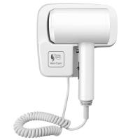 China OEM Wall Mounted Hair Dryer 1200W DC Motor Hotel Amenities White Black for sale