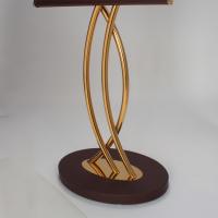 China Customized Stainless Steel 201 Metal Sign Stand for Hotel Restaurant 60cm for sale