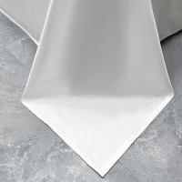 China 100% Cotton White Bedding Sheet Set For Five Start Hotel for sale