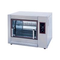 China Stainless Steel Commercial Rotisserie Oven 220V 6KW Electric BBQ Grill for 12 Chickens for sale
