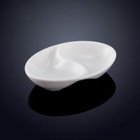 China White Porcelain Dinner Set Polished Ceramic Dishes Modern for sale
