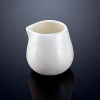China White Coffee Milk Creamer Pitcher Porcelain Small Serving Sauce for sale