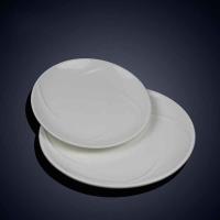 China White Round Porcelain Dinner Set Microwave Safe Ceramic Dinner Plates for sale