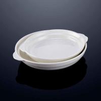 China Reusable Melamine Dinner Bowl Plates With Ears Vegetable Serving Dishes for sale