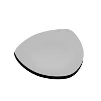 China Reusable White Ceramic Plate Porcelain Dinner Set For Hotel Home for sale