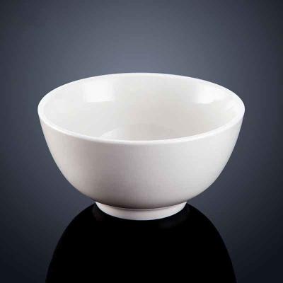 China Polished Porcelain Dinner Set Rice and Soup Bowl 4 Piece for Home Hotel Restaurant for sale