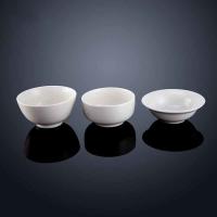 China Polished Porcelain Dinner Set Rice and Soup Bowl 4 Piece for Home Hotel Restaurant for sale