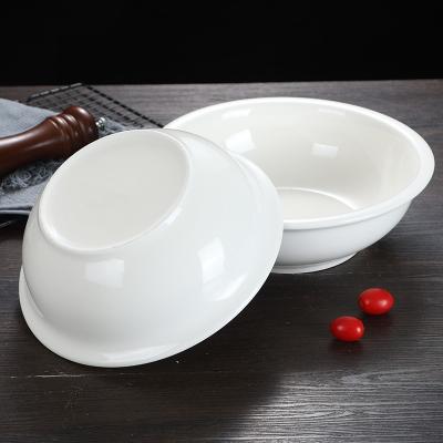 China Wholesale Bone China Porcelain Rice Soup Bowls 4-Piece Set for Hotel Restaurant for sale