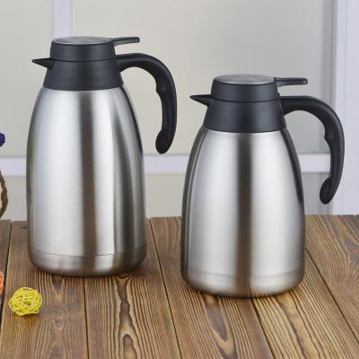 China 304 Stainless Steel Double Wall Vacuum Insulated Water Kettle 1.5L Leakproof Lid Thermos for sale