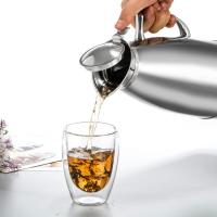 China 304 Stainless Steel Vacuum Insulated Thermos Kettle 1.5L 2L Hot Cold Water Flask for Hotel Home Office for sale