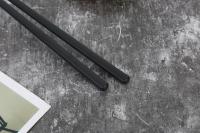 China Black Plastic Alloy Chopsticks Tableware And Utensils Chopsticks Alloy for sale