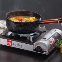 China Mini Camping Gas Stove 1300C Portable Butane Stove with Electric Ignition for sale