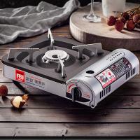 China Mini Camping Gas Stove 1300C Portable Butane Stove with Electric Ignition for sale