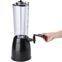 China 2.5L Alcohol Shot Dispenser with Lights Tabletop Beer Barrel for Bars for sale