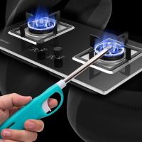 China OEM Bbq Lighter Torch Electronic Bbq Blow Torch Lighter Refillable for sale