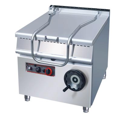 China 80L Commercial Tilting Braising Pan Stainless Steel Electric 380V for sale