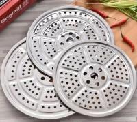 China Stainless Steel Food Steamer Plate for Pressure Canner 200-440mm Diameter for sale