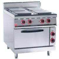 China 20.8KW 380V Commercial 4 Burner Gas Range Stainless Steel Electric Cooking Stove for sale