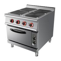 China 20.8KW 380V Commercial 4 Burner Gas Range Stainless Steel Electric Cooking Stove for sale