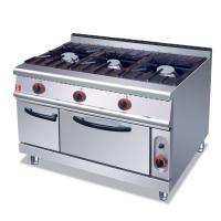 China Customized 3 Burner Range Commercial Electric Range And Oven for sale