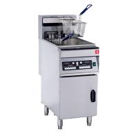 China Electric Commercial Chicken Fryer 28L 18kW Stainless Steel with Digital Control for sale