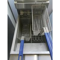 China Electric Commercial Chicken Fryer 28L 18kW Stainless Steel with Digital Control for sale