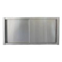 China Stainless Steel Wall Mounted Cabinet with Sliding Door 1200mm 1500mm 1800mm for sale