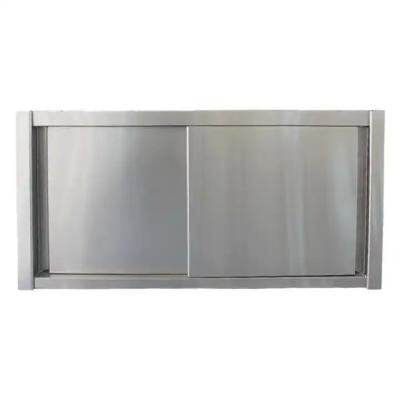 China Stainless Steel Wall Mounted Cabinet with Sliding Door 1200mm 1500mm 1800mm for sale