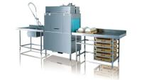 China Rack Conveyor Dishwasher Dishwashing Equipment Conveyor Dish Machine for sale