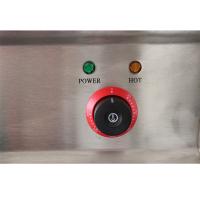 China Countertop Electric Burger Griddle 16mm Thick Plate 5KW 220-240V Commercial Cooking Equipment for sale