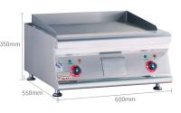 China Countertop Electric Burger Griddle 16mm Thick Plate 5KW 220-240V Commercial Cooking Equipment for sale