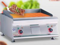 China Countertop Electric Burger Griddle 16mm Thick Plate 5KW 220-240V Commercial Cooking Equipment for sale