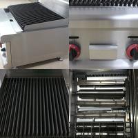 China 8.2KW 380V Commercial Panini Press Stainless Steel Sandwich Grill for Restaurant for sale