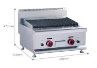 China 8.2KW 380V Commercial Panini Press Stainless Steel Sandwich Grill for Restaurant for sale