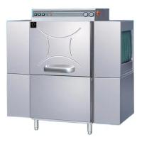China Semi Integrated Industrial Dishwasher 120 Frames H 380V Conveyor Belt Dishwasher for Hotel Kitchen for sale