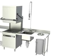 China High Power Kitchen Dishwashing Machine Commercial Dishwasher For Restaurant for sale