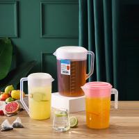 China 2200ml Food Grade PP Cold Water Kettle Hotel Amenities Iced Tea Pitcher for sale