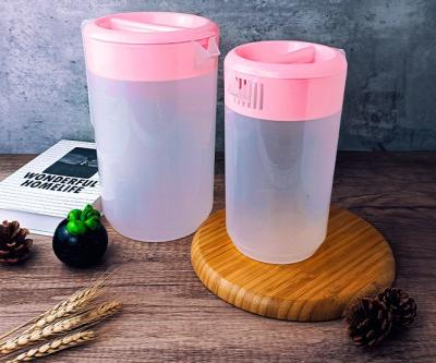 China 2200ml Food Grade PP Cold Water Kettle Hotel Amenities Iced Tea Pitcher for sale