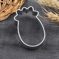 China Pineapple Shaped Cookie Cutter Stainless Steel Commercial Bakery Mold Custom Size 30000pcs MOQ for sale