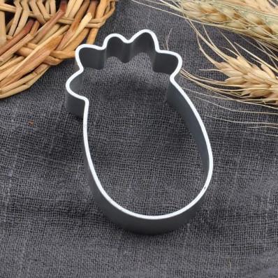 China Pineapple Shaped Cookie Cutter Stainless Steel Commercial Bakery Mold Custom Size 30000pcs MOQ for sale