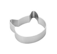 China Custom Animal Shape Cookie Cutters 1.0mm Aluminum Alloy Pastry Molds OEM for sale