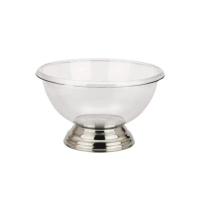 China Transparent Plastic Mixing Bowl Set PC Salad Serving Bowl Eco Friendly for sale